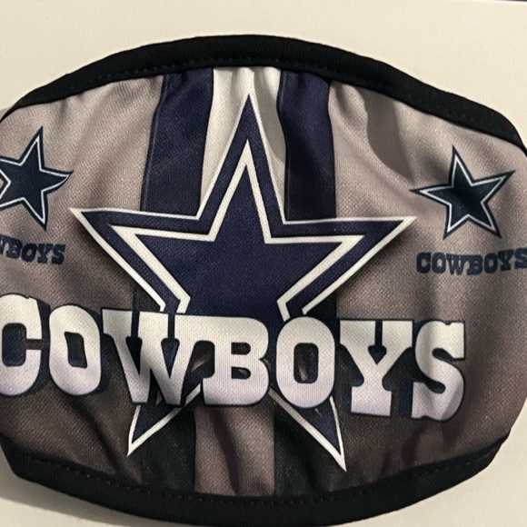 Accessories | Cowboys Logo Face Mask | Poshmark
